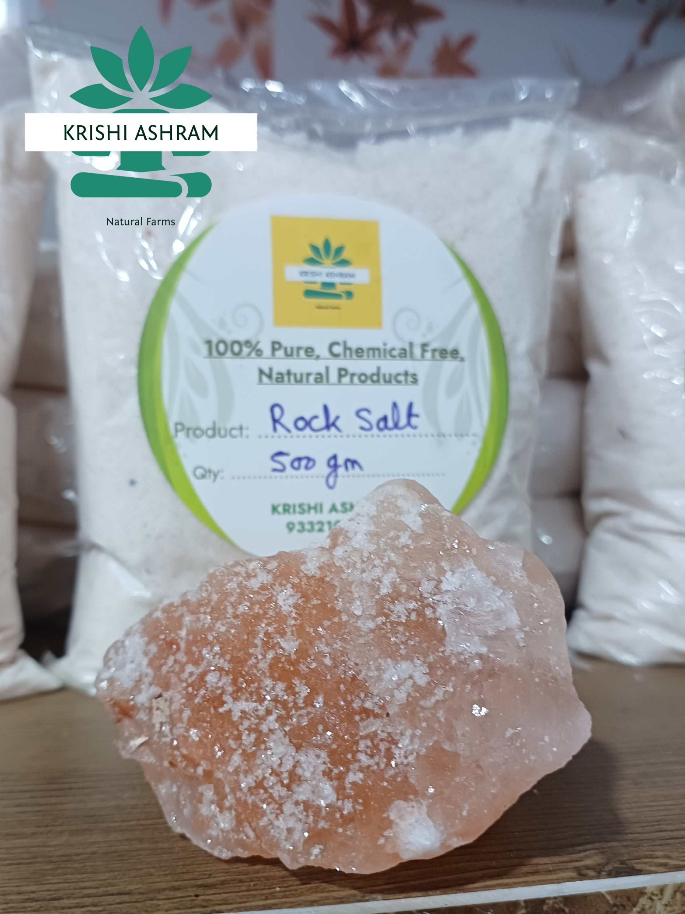 Pure Rock Salt / সিন্দুক লবণ – Krishi Ashram Stores