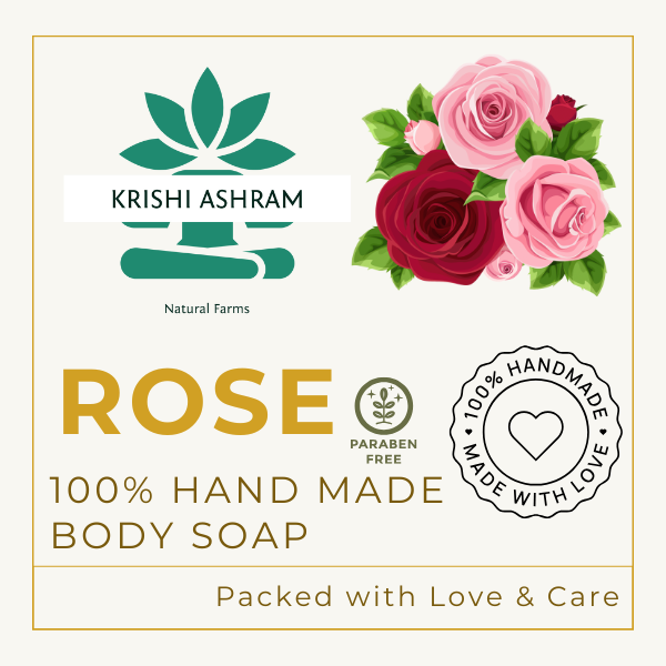 Handmade Soap - Rose – Krishi Ashram Stores